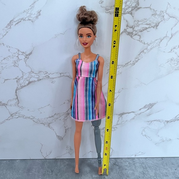 Barbie | Toys | Amputee Barbie Doll With Brown Hair And Prosthetic Leg ...